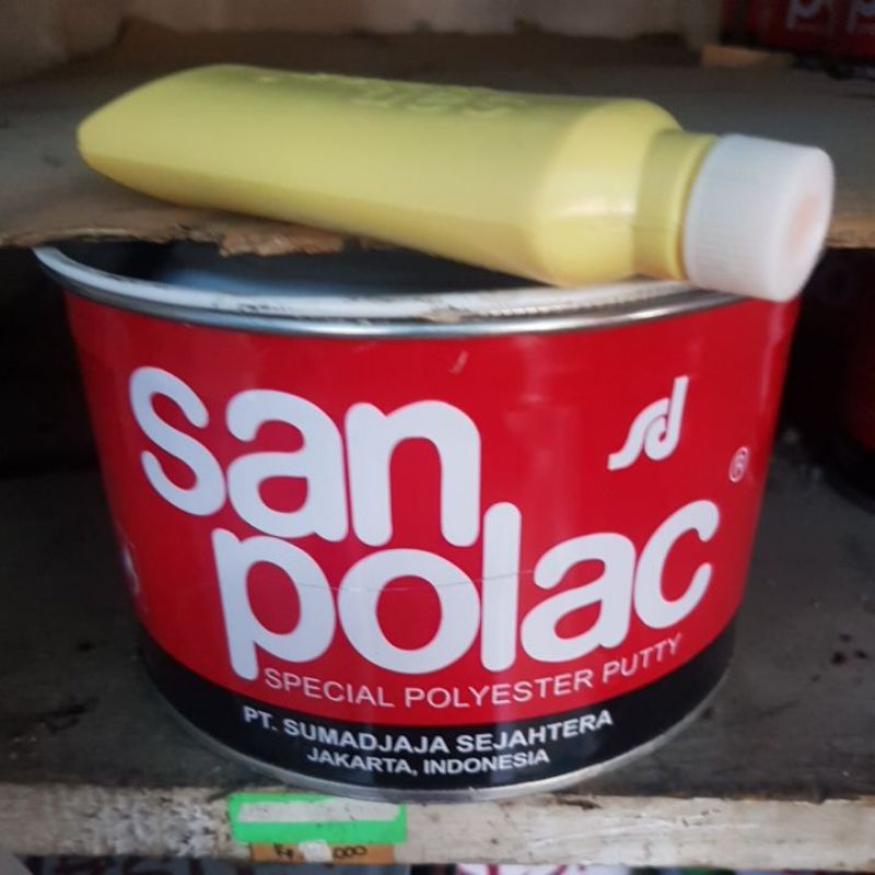 Jual Dempul Sanpolac / San Polac 1 kg | Shopee Indonesia