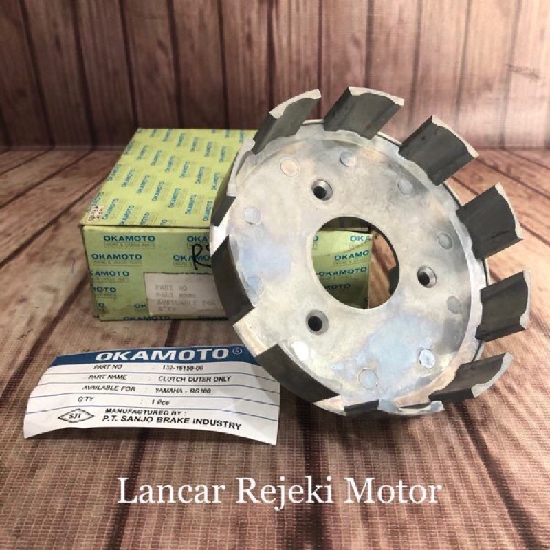 Jual Alumunium Almunium Rumah Kampas Kopling Yamaha RS RS100 RS 100 LS 3 LS3 | Shopee Indonesia