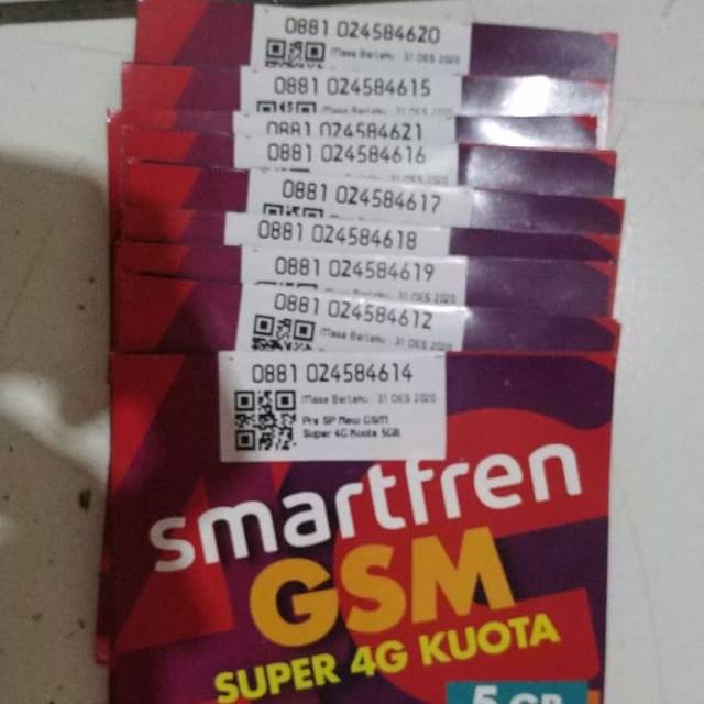Jual Kartu Smartfren GSM(KUOTA 5GB) | Shopee Indonesia