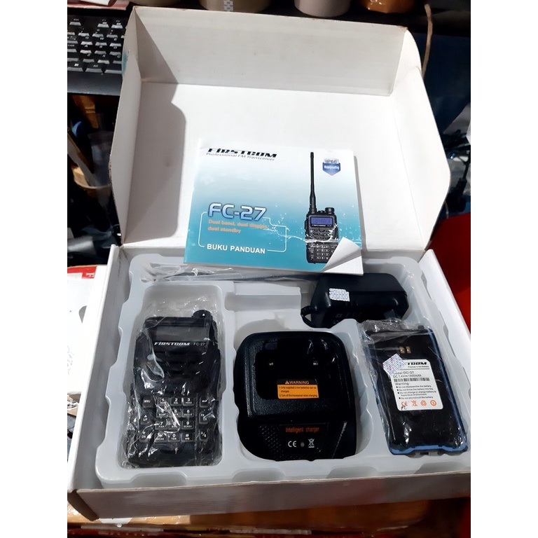 Jual Ht Firstcom Fc27 Dual Band Anti air Second | Shopee Indonesia