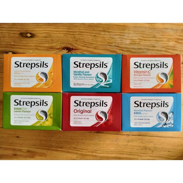 Jual Permen Strepsils pelega tenggorokan sachet isi 8 butir ada 6 rasa ...