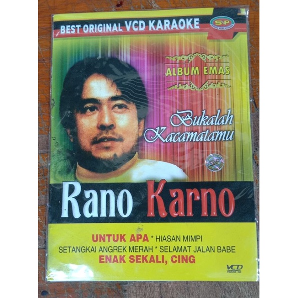 Jual Kaset Original Vcd karaoke Album emas Rano Karno | Shopee Indonesia