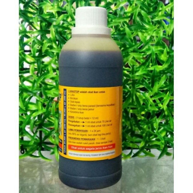 Jual Lukastop 500ml obat ikan hias luka stop 500ml | Shopee Indonesia