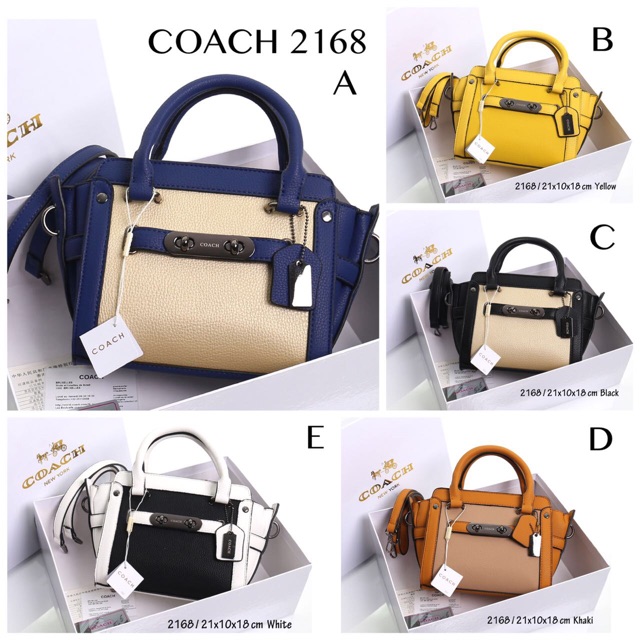 Jual COACH SWAGGER 21* 2168 | Shopee Indonesia