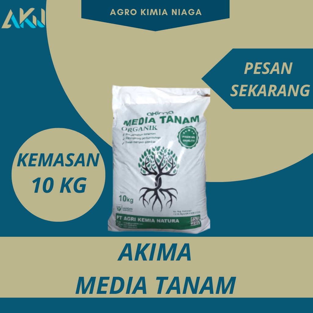 Jual Media Tanam Organik Premium Tanah Subur Siap pakai Akima 10 Kg - Gojek | Shopee Indonesia