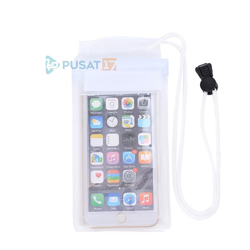 Jual PUSAT17 SARUNG HP ANTI AIR / WATERPROOF CASE HANDPHONE POUCH BAG ...