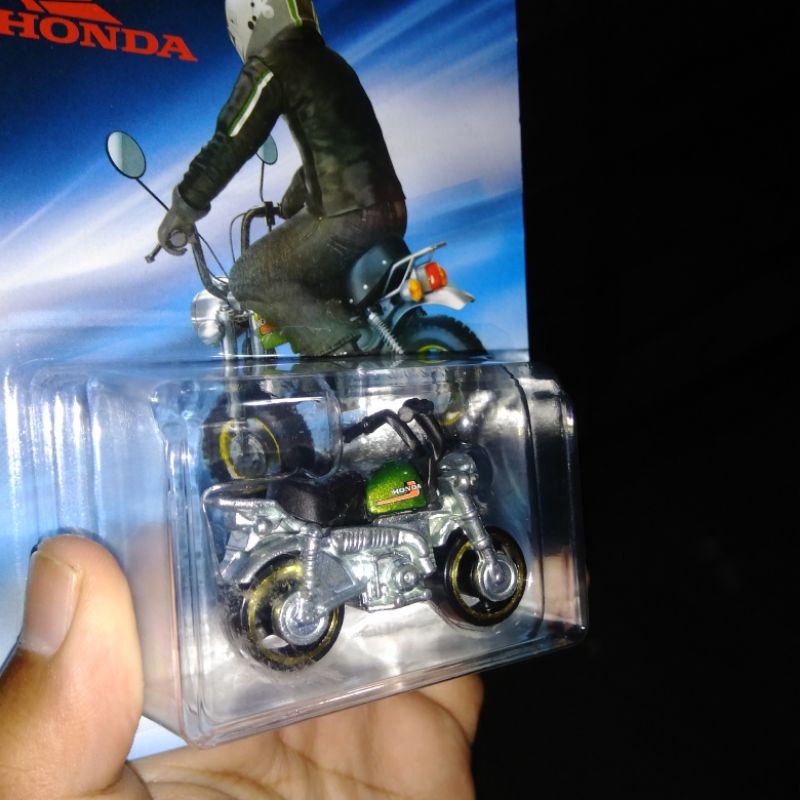 Jual RARE Honda Monkey Green Hijau Ijo Sepeda Motor Mattel Hw Hot ...