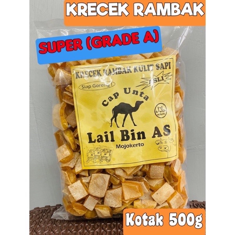 Jual krecek rambak kulit sapi kotak CAP UNTA | Shopee Indonesia