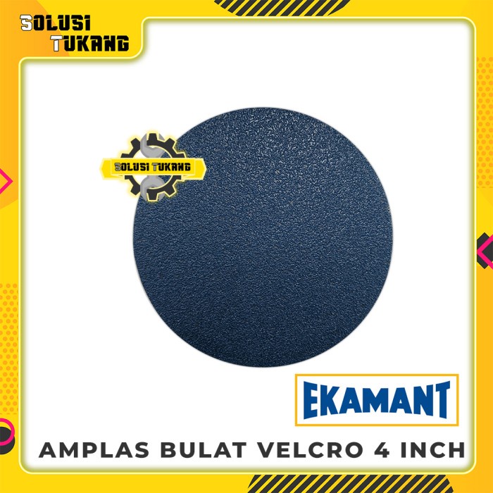 Jual Amplas Velcro Bulat 4” Grit 40 Ekamant P40 | Shopee Indonesia