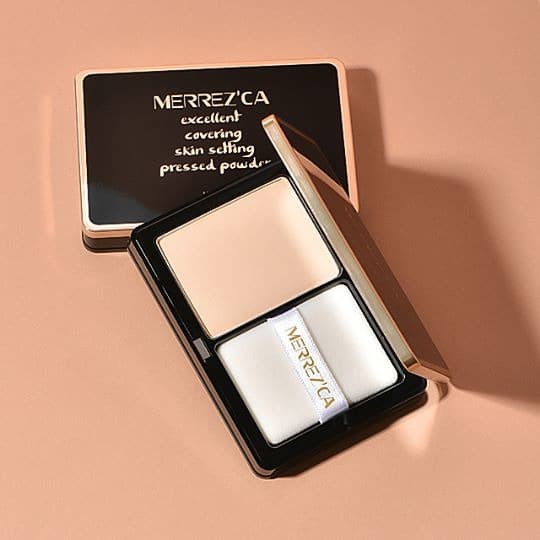 Jual Merrezca Merezca Excellent Covering Skin Setting Pressed Powder ...