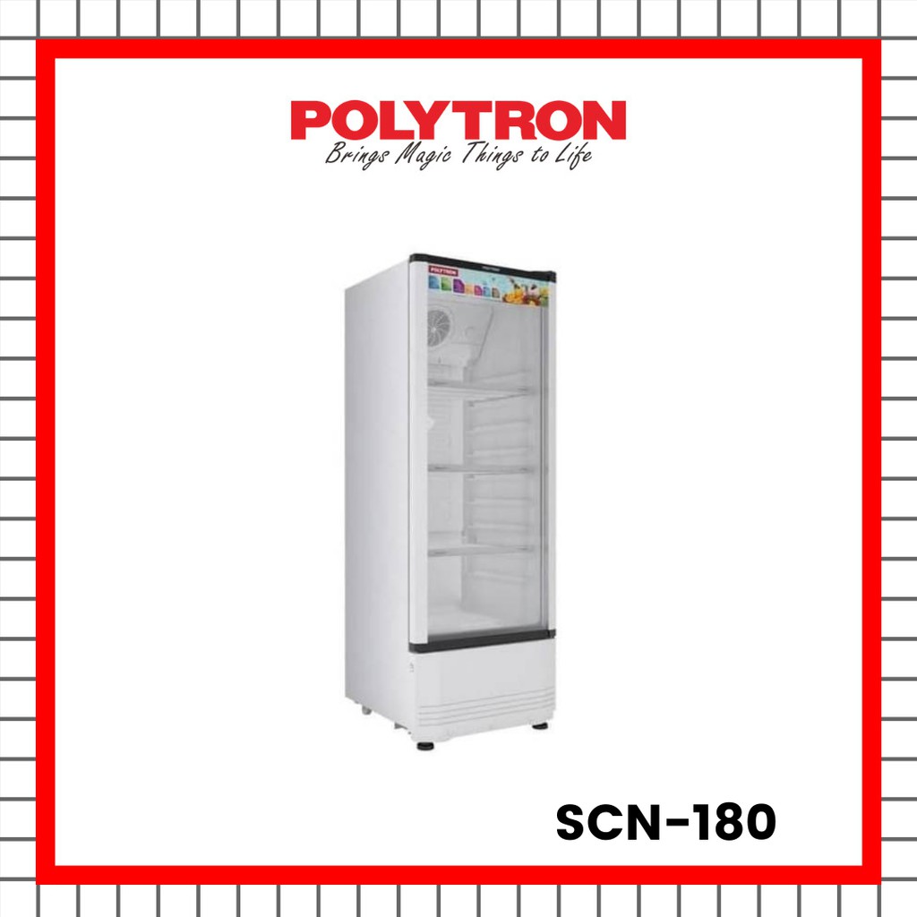 Jual SHOWCASE POLYTRON SCN-180 180 LITER | Shopee Indonesia