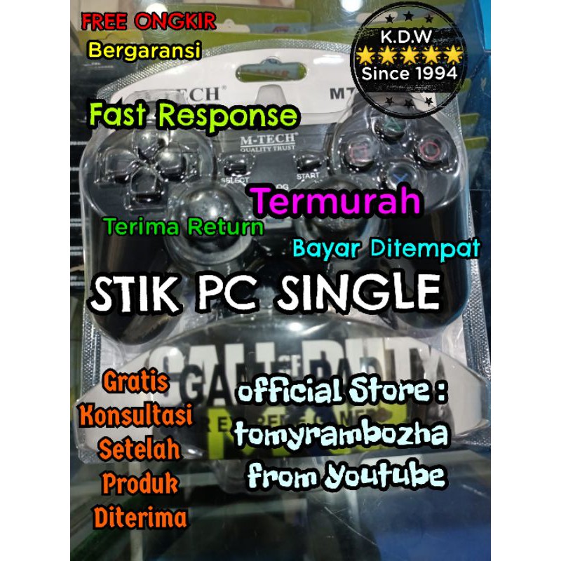 Jual STIK PC SINGLE Gamepad Joystick Single | Shopee Indonesia