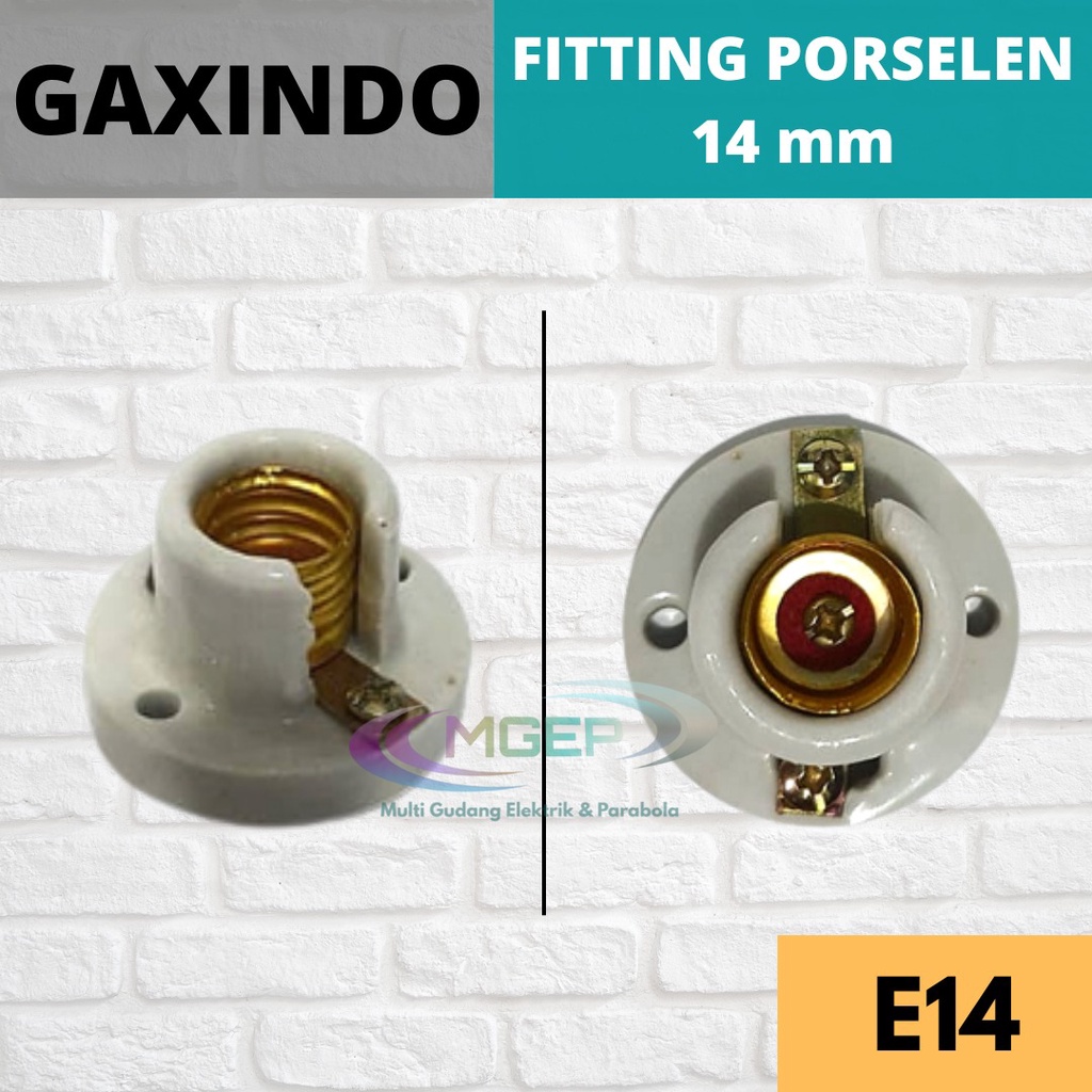 Jual Fitting Porselen E12 & E14 Fitting Keramik Fiting Lampu Kecil Ukuran E12 E14 | Shopee Indonesia