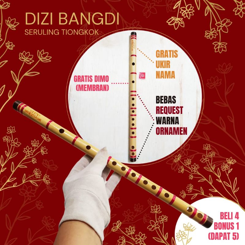 Jual Dizi BangDi / Bang Di ( Seruling / Suling Tiongkok / China / Cina ...
