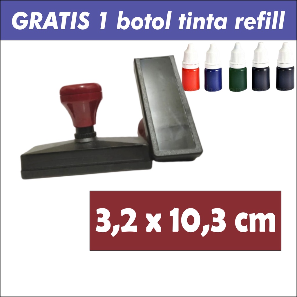 Jual Cetak Stempel Jumbo Custom Flash Cap Branding Kardus Packing ...