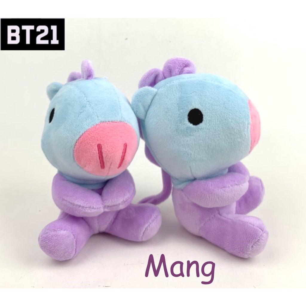Jual Boneka karakter bt 21 mini plush toys bt21 Mang bts21 bts 21 mang ...