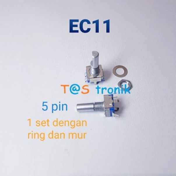 Jual rotary encoder switch EC11/ audio digital potensiometer 20mm ...