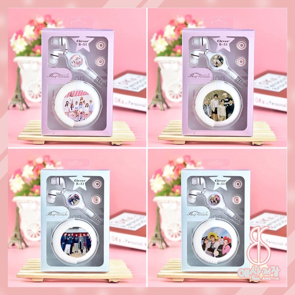 Jual [BS] BISA COD Earphone Roll Headset KPOP ASTRO GOT7 ENHYPEN NCT ...