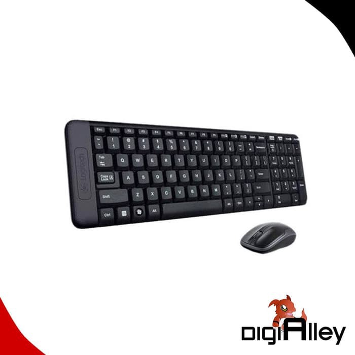 Jual Keyboard+Mouse Logitech MK220 Wireless Combo USB MK 220 Bundle ORI ...
