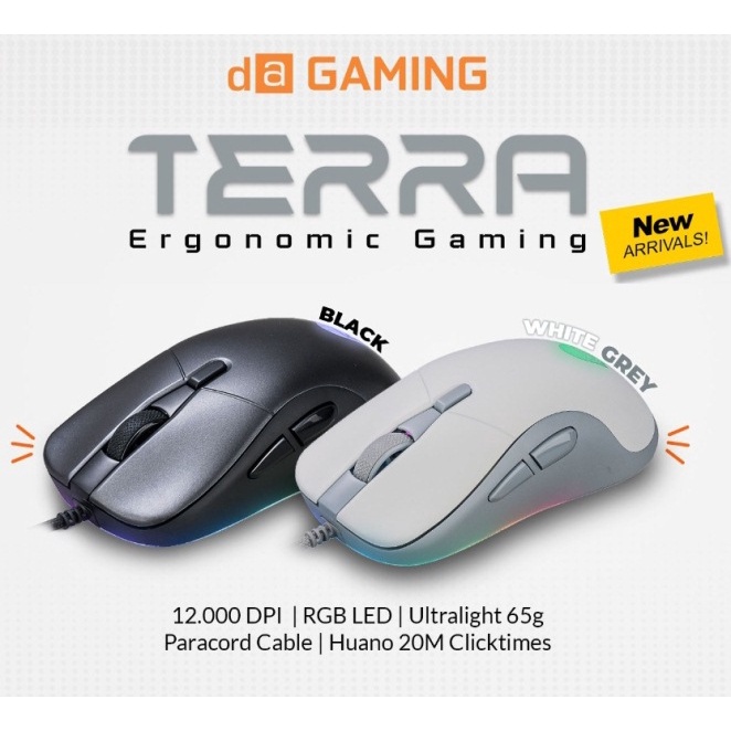 Jual Digital Alliance Mouse Gaming RGB TERRA | Shopee Indonesia