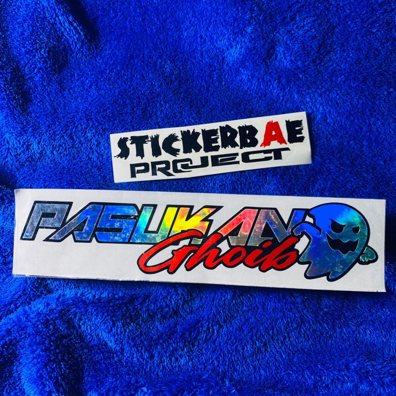 Jual Stiker pasukan ghoib cuting sticker hologram 1pcs | Shopee Indonesia