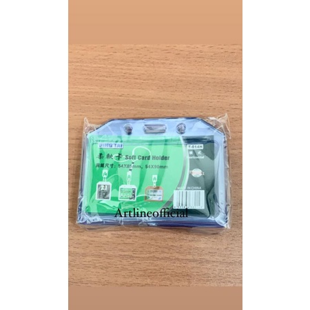 Jual Frame ID Card Landscape T-014, Casing ID Card 1 sisi isi 5 pcs ...