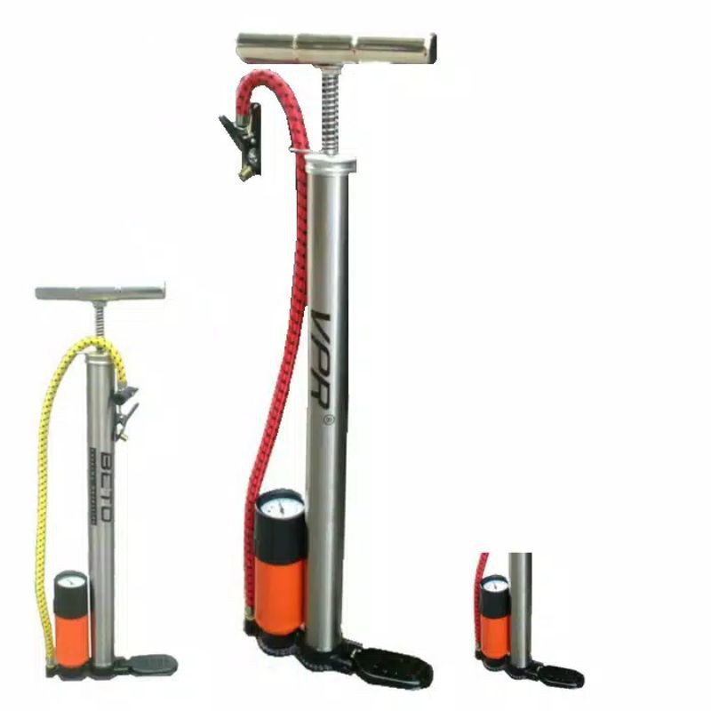 Jual Pompa Sepeda Ban Motor Mobil Model Meteran Amper Tebal | Shopee ...