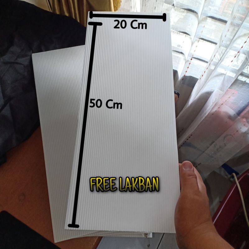 Jual ALAS KUE TAR / KARDUS PLASTIK / IMPRABOARD, FREE LAKBAN 3mm & 5mm ...
