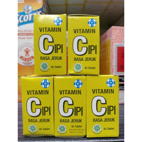 Jual Vitamin C ipi isi 45 tablet | Shopee Indonesia