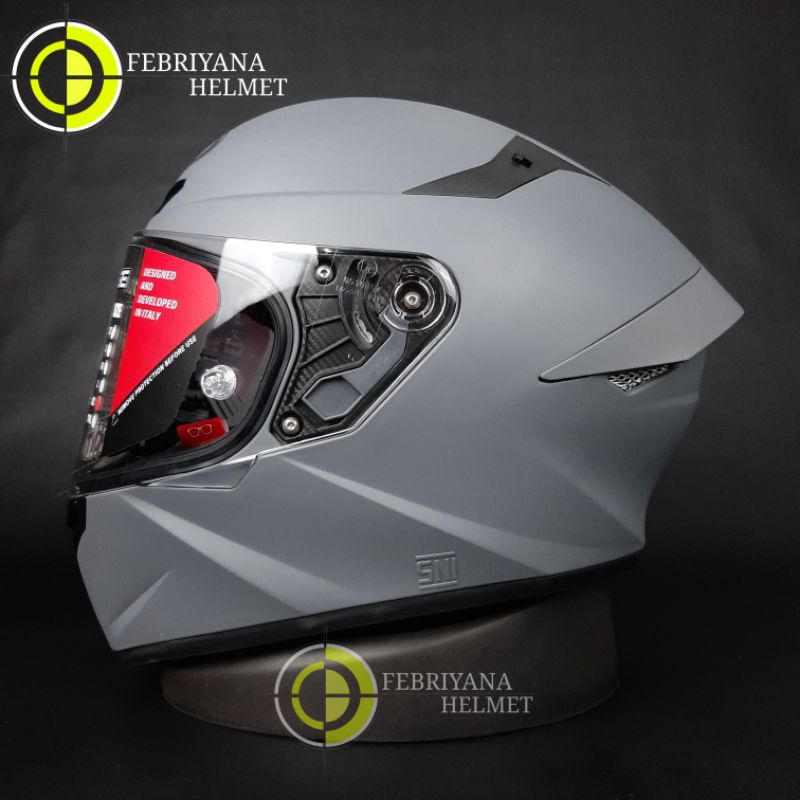 Jual KYT TT COURSE SOLID MATT GORILA GREY | Shopee Indonesia