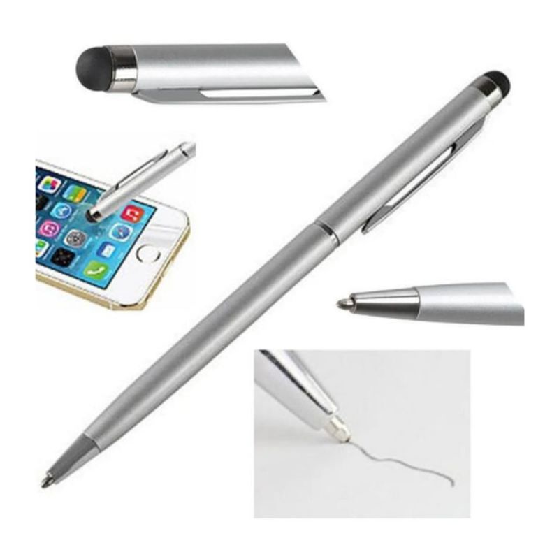Jual pen stylus 2in1 touch screen ballpoint for smartphone | Shopee ...