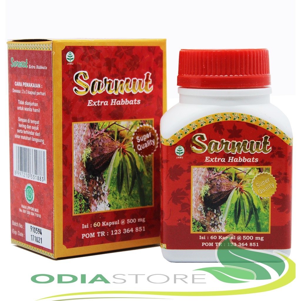 Jual Sarmut Extra Habbats (Sarang Semut plus Habbatussauda) | Shopee ...