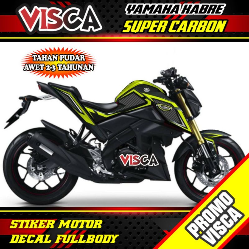 Jual Stiker Decal XABRE stiker xabre full body SUPER CARBON grade A ...