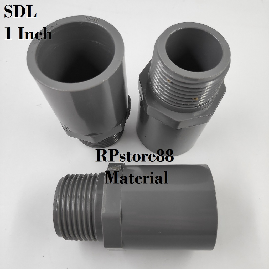Jual SOCK DRAT LUAR PVC AW RUCIKA 1'' - SDL 1 INCI - VALVE SOCKET 1 ...
