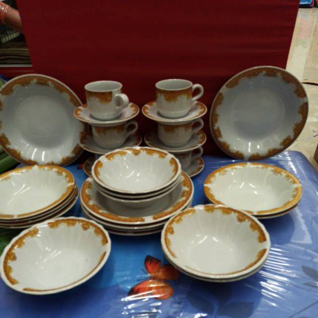 Jual Dimner set mahkota 30pcs | Shopee Indonesia