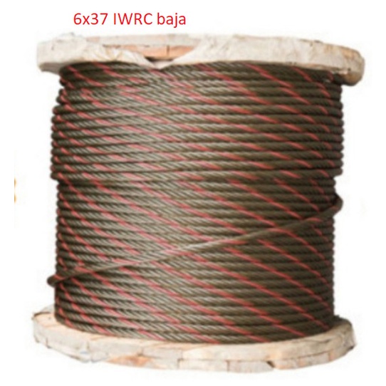 Jual Kawat Seling BAJA 6mm IWRC 6x37 Ungalvanis Wire Rope Hitam Tali Sling | Shopee Indonesia