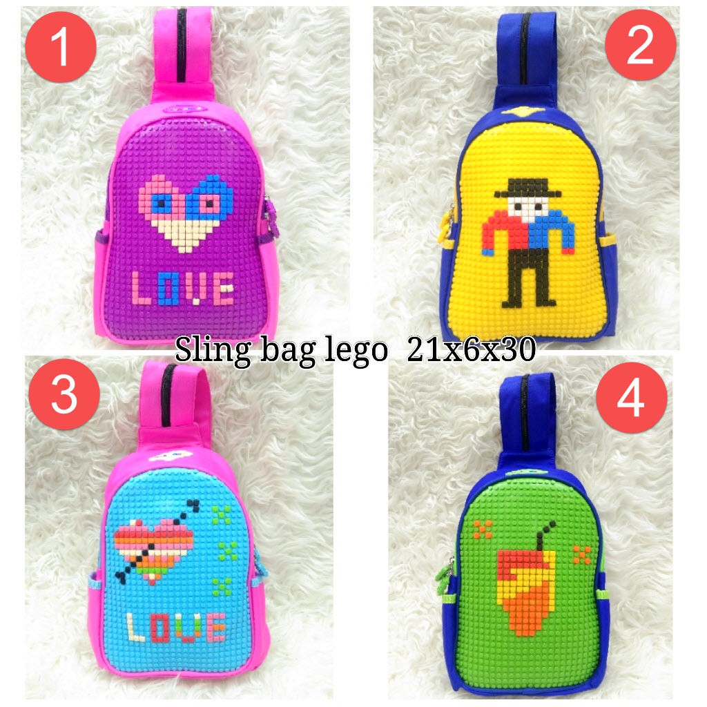 Jual toko-asemka Tas Slempang lego (Jigsaw Puzzle Bag ) anak ...