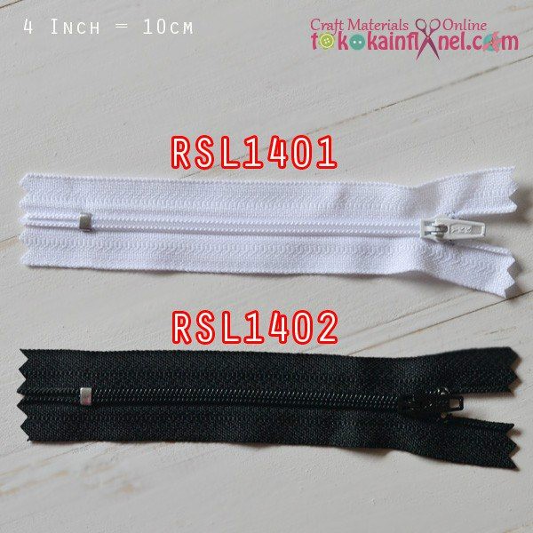 Jual Rsl14 Resleting Ykk Frc32 Panjang 4 Inch / 10cm Per Satuan | Shopee Indonesia