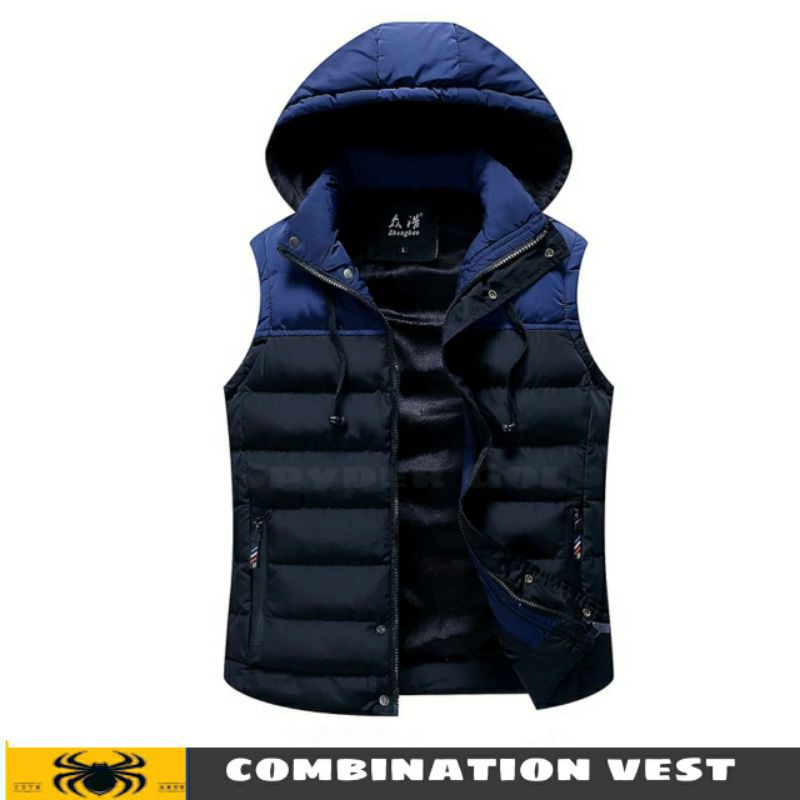 Jual ROMPI/ROMPI PRIA/ROMPI HOODY TEBAL NEW VEST/Jaket Tahan Air ...