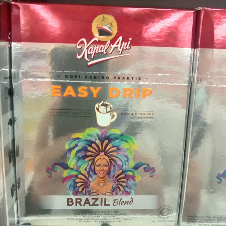 Jual Kapal Api Easy Drip Brazil Blend | Shopee Indonesia