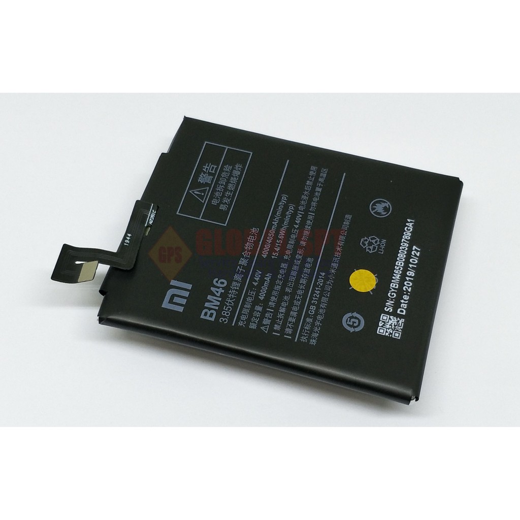 Jual BATERAI XIAOMI BM46 / NOTE 3 / BATRE / BATERE / BATERRY XIAOMI ...