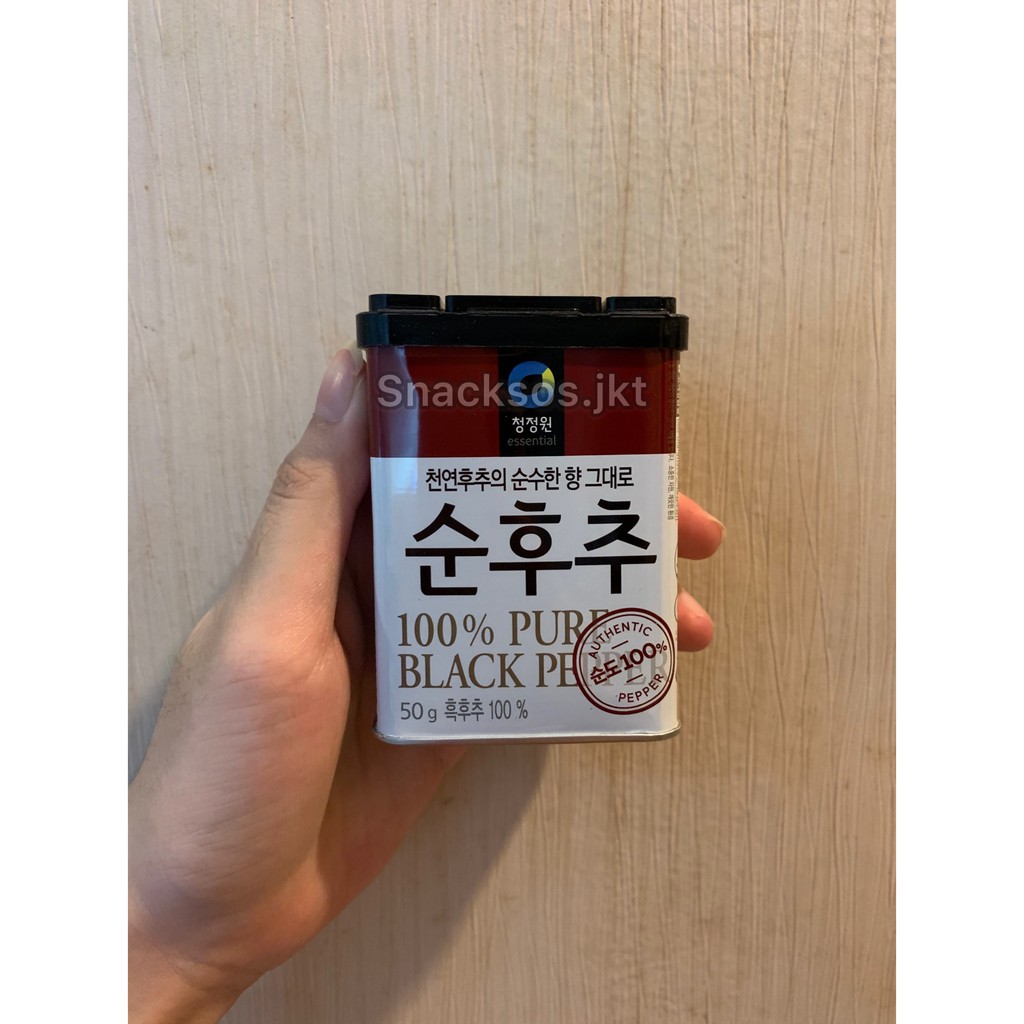 Jual CHUNG JUNG ONE BLACK PEPPER BLACKPEPPER POWDER - MERICA BUBUK ...