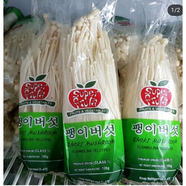 Jual Jamur Enoki 100g / Pack | Shopee Indonesia