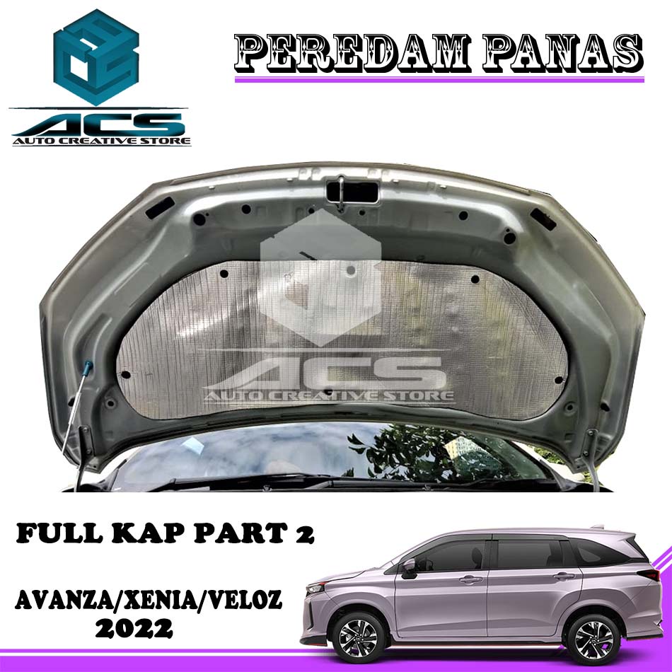 Jual Peredam panas kap mesin mobil AVANZA / XENIA / VELOZ 2022 full kap | Shopee Indonesia