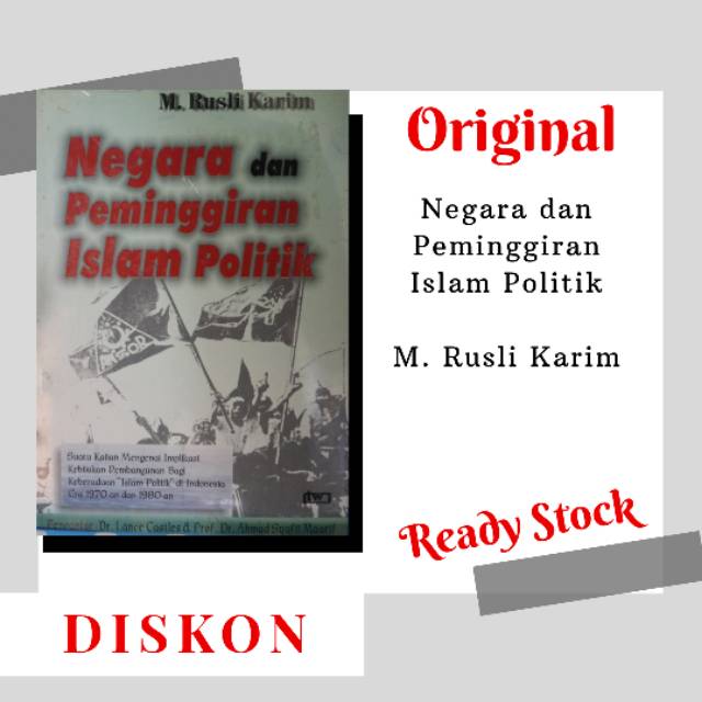 Jual Buku Original - Negara dan Peminggiran Islam Politik - M. Rusli ...