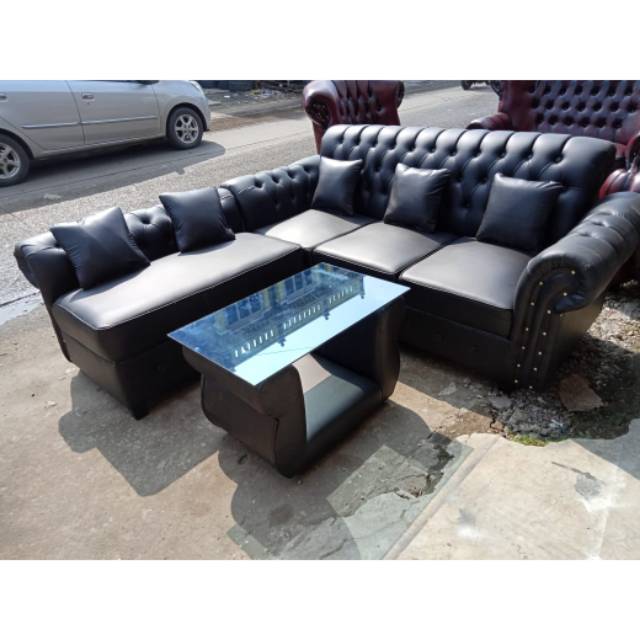 Jual Sofa L Putus / Sofa L Kancing / Sofa Kancing / Sofa L | Shopee ...