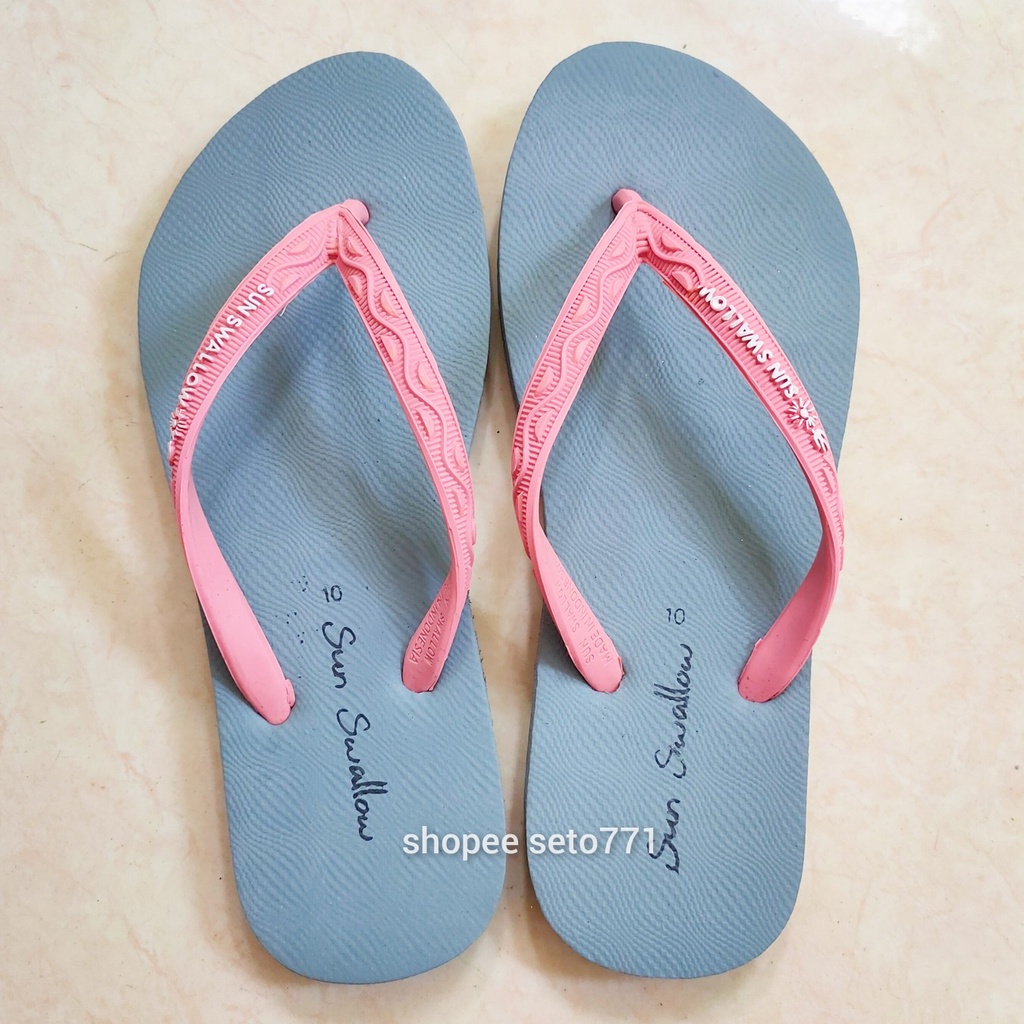 Jual Sun Swallow 938 LADIES 36 37 38 39 40 Sendal Wanita Sandal Jepit ...