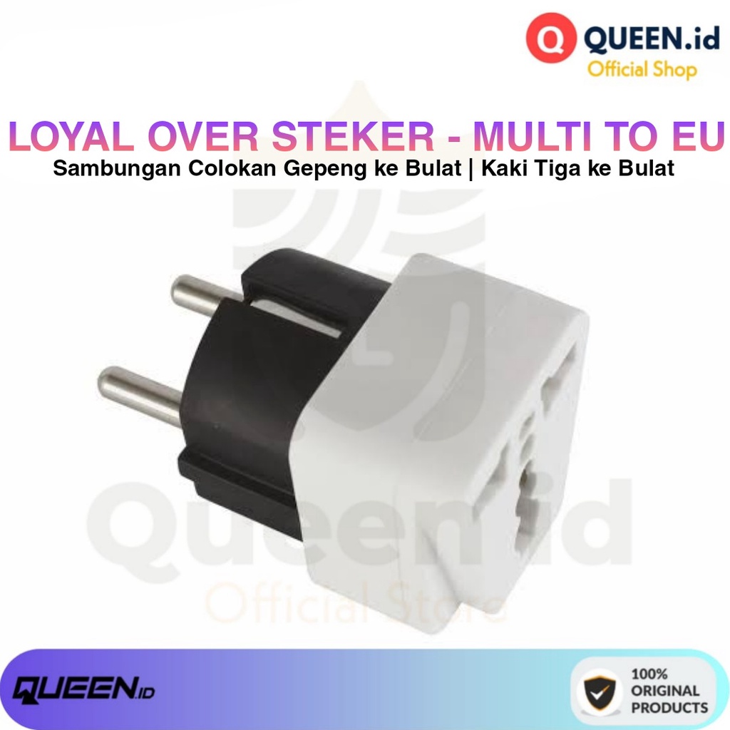 Jual LOYAL OVER STEKER Colokan Indo LY-921K SNI - Adaptor Converter ...