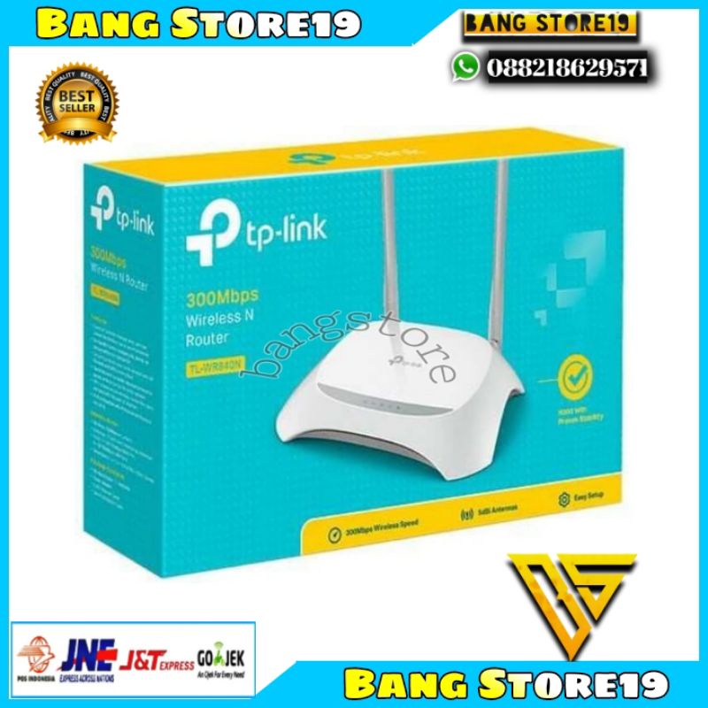 Jual TpLink TL WR840N Router 300Mbps AP Repeater Extender WISP | Shopee ...
