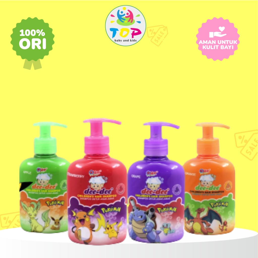 Jual ~TOP~ DEE DEE SHAMPO PUPM 250ML (PILIH VARIAN DI VARIASI) | Shopee ...